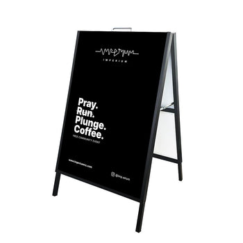 A-Frame Footpath Sign for Community Event – A-frame Footpath Sign