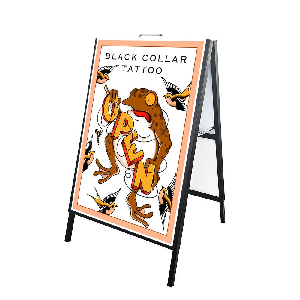 How an A-Frame Footpath Sign Can Elevate Your Business – A-frame ...