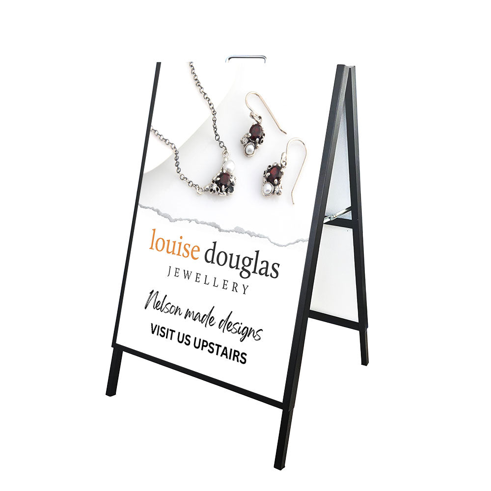 Boost Your Business Visibility with Custom A-Frame Footpath Signs – A ...