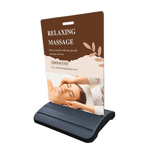 Footpath Sign with ACM Board – A-frame Footpath Sign