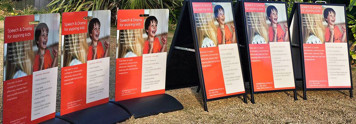 A-frame Sandwich Board Footpath Sign $99+: Beat Any Price in NZ – A ...