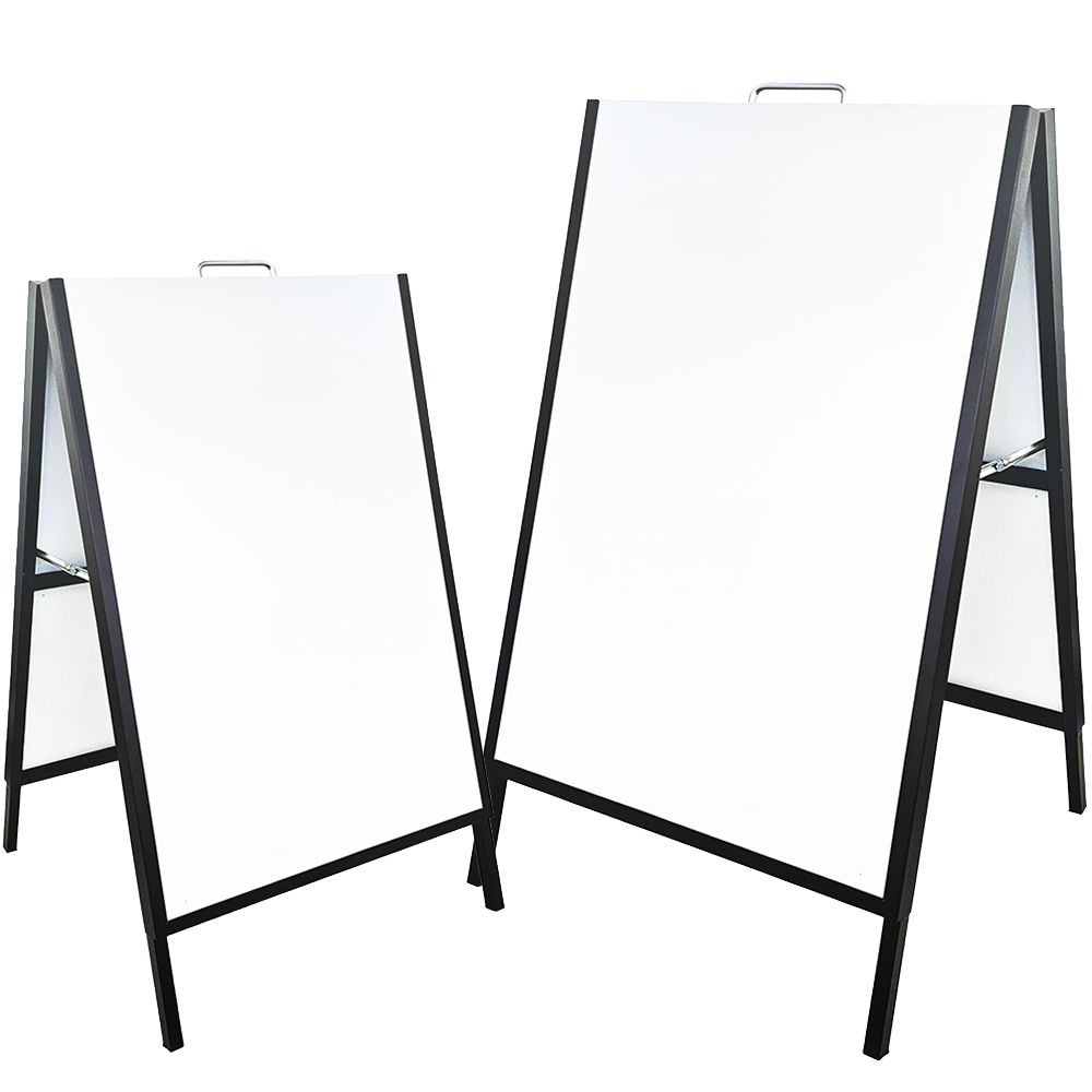 Large A-frame Sandwich Board Sign with ACM Board – A-frame Footpath Sign