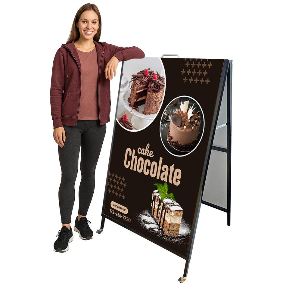 A-frame Sandwich Board Footpath Sign $99+: Beat Any Price in NZ – A ...